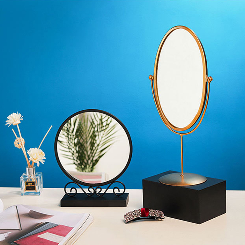 ชุดกระจกเงาตั้งโต๊ะ - Decorative Table Mirror Series - HomeStudio