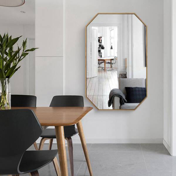 กระจกแขวนทรงแปดเหลี่ยม - Pentagon Mirror - HomeStudio