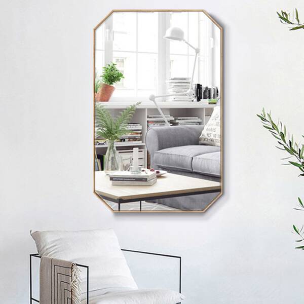 กระจกแขวนทรงแปดเหลี่ยม - Pentagon Mirror - HomeStudio