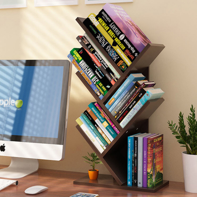 ชั้นเก็บหนังสือบนโต๊ะ - Table Book Shelf - HomeStudio