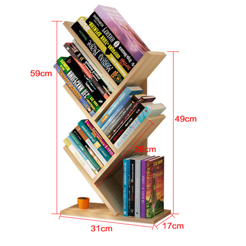 ชั้นเก็บหนังสือบนโต๊ะ - Table Book Shelf - HomeStudio
