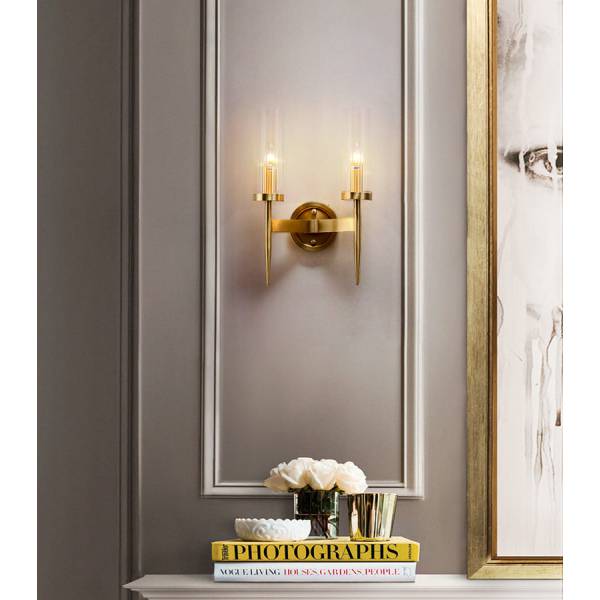 โคมไฟติดผนัง - Golden Decorating Wall Lamp IX - HomeStudio