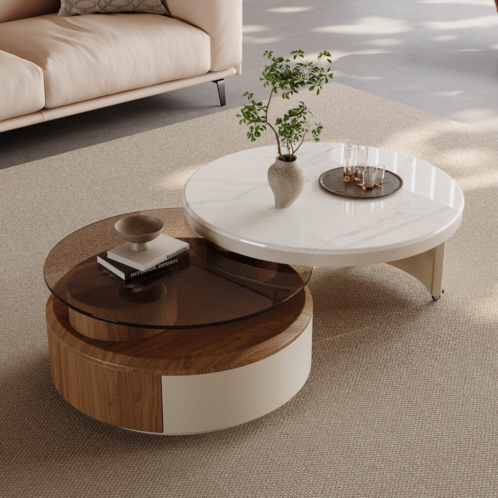 โต๊ะกลางห้องรับแขก - Adjustable Decor Center Table II - HomeStudio
